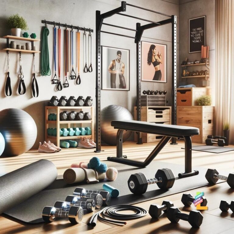 Home Workout Equipment - Light, Love, & Levity